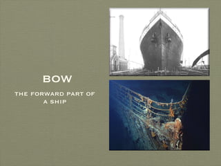 Titanic vocabulary power_point | PPT