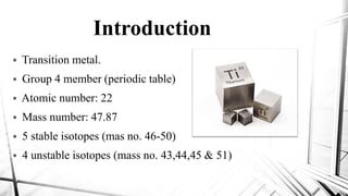 titanium.pptx | Free Download