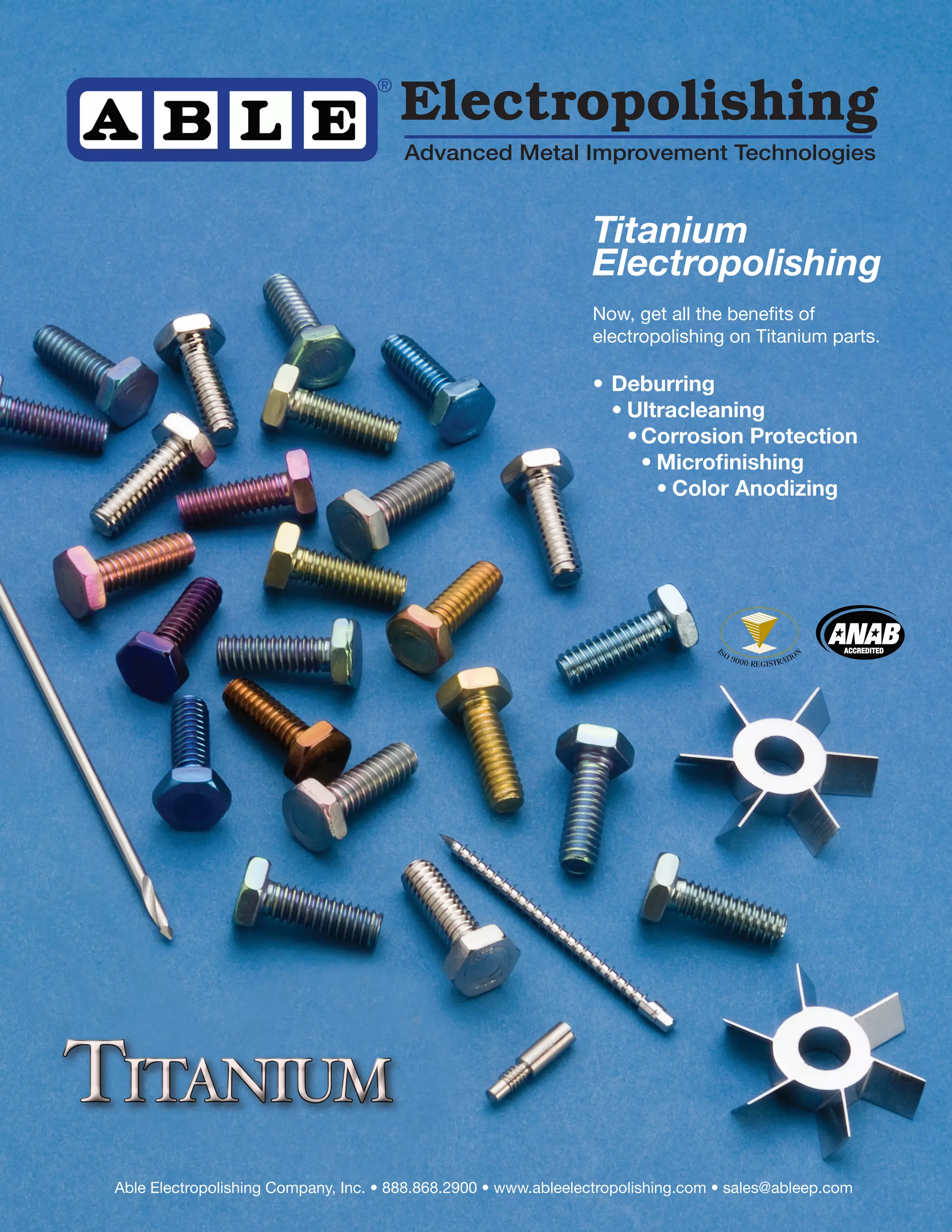 Titanium Anodizing Information | PDF