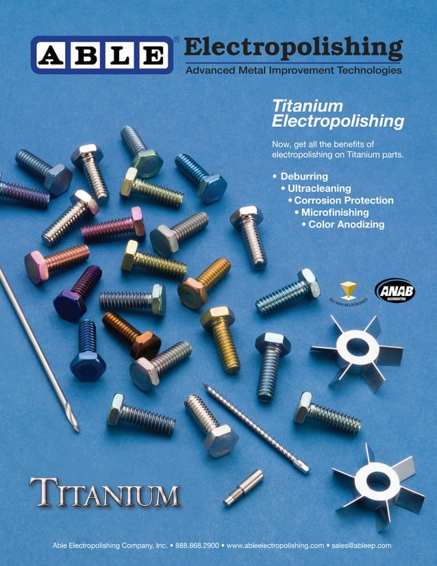 Titanium Anodizing Information | PDF