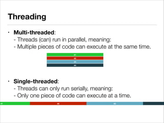 Titanium - Making the most of your single thread | PDF