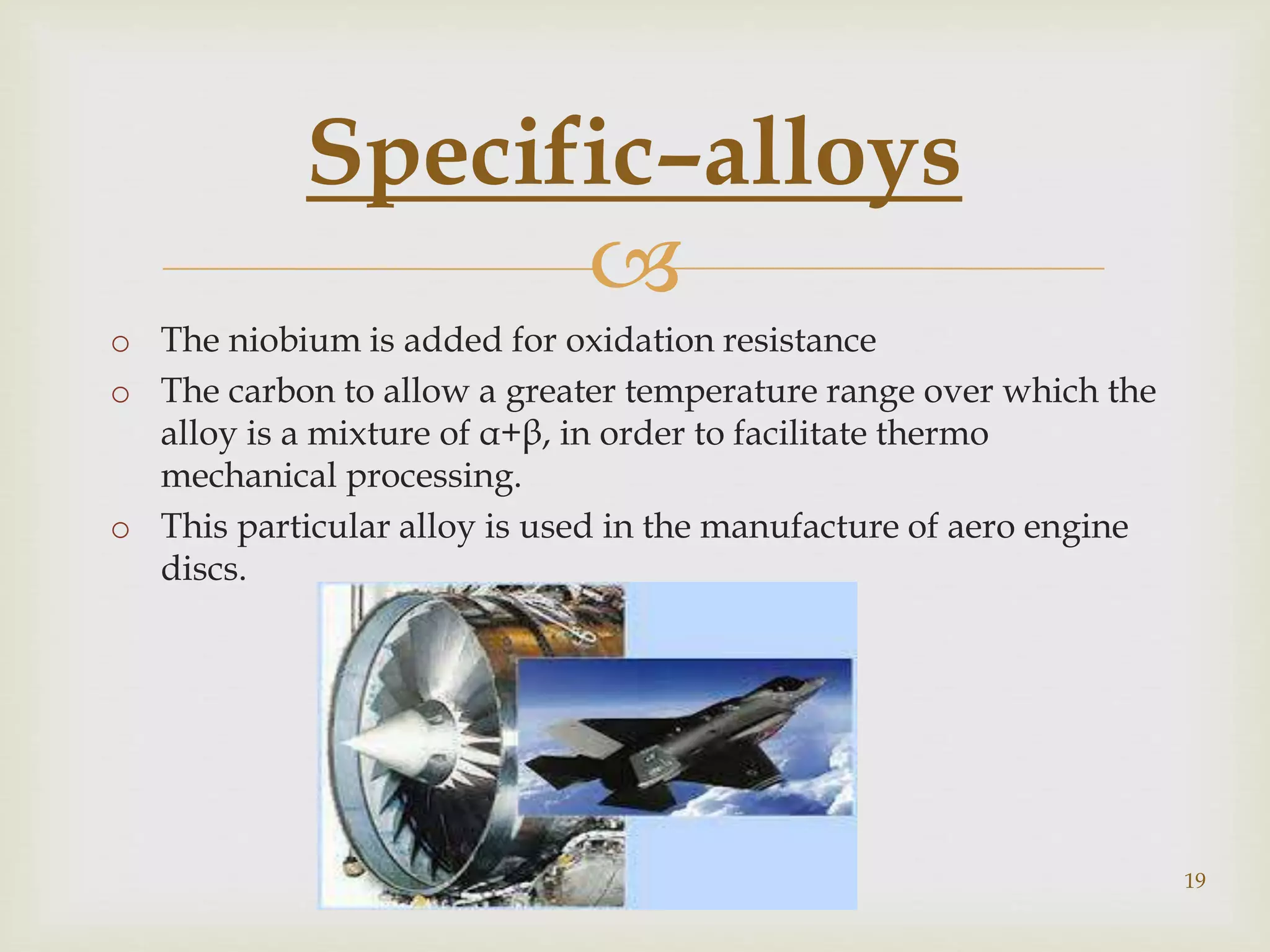 Titanium and its alloys | PPTX