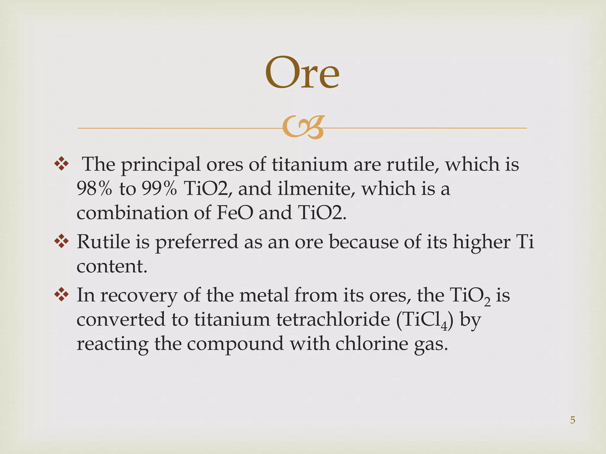 Titanium and its alloys | PPTX
