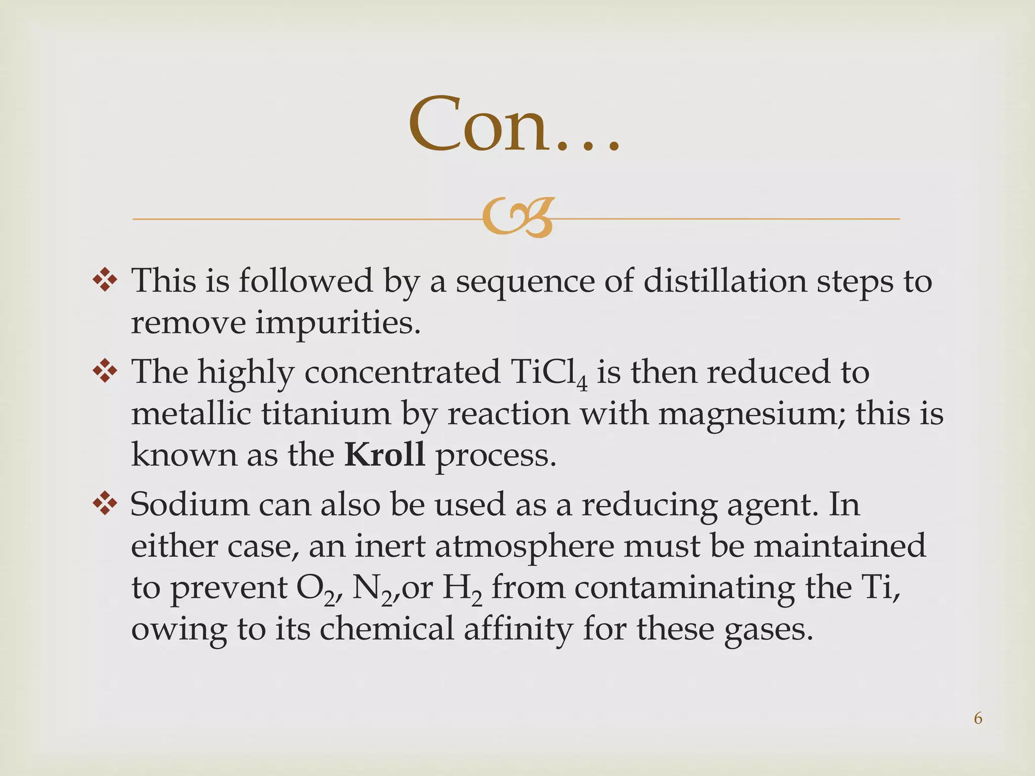 Titanium and its alloys | PPTX