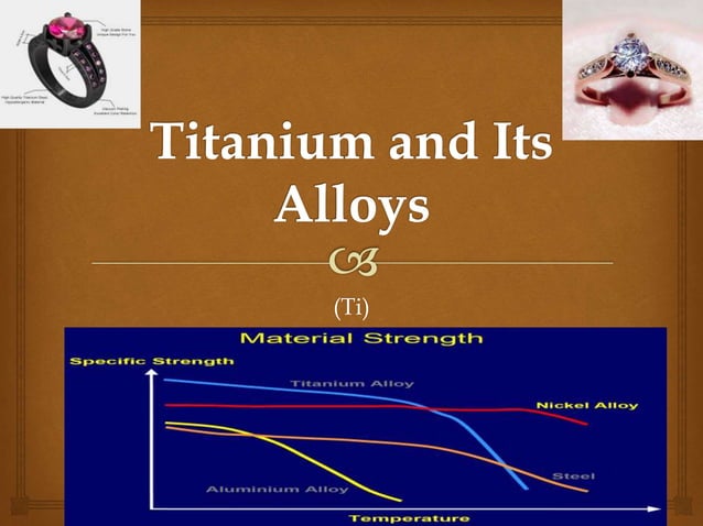 Titanium and its alloys | PPTX