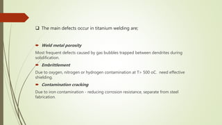 Titanium and it’s alloys | PPTX