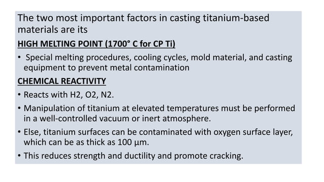 TITANIUM AND ITS ALLOYS shreya shastri.pptx | Chemistry | Science