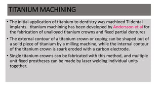TITANIUM AND ITS ALLOYS shreya shastri.pptx