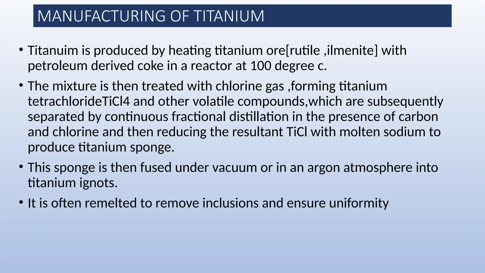 TITANIUM AND ITS ALLOYS in prosthodontics | PPTX
