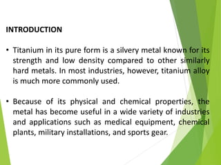 Titanium and Titanium Alloys.pptx