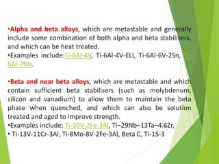 Titanium and Titanium Alloys.pptx