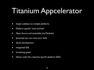 Titanium appcelerator kickstart | KEY | Web Development | Internet