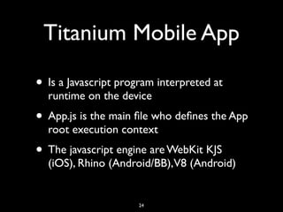 Titanium appcelerator kickstart | KEY | Web Development | Internet