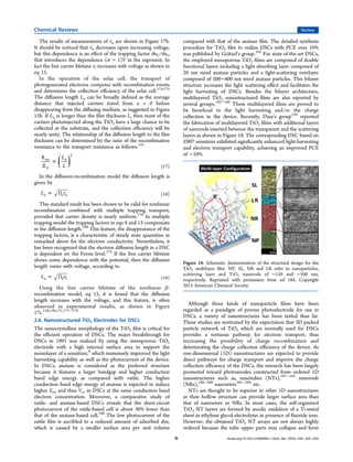 Titaniumdioxide solarcells (1) | PDF | Science