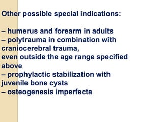 Titanium elastic nail | PPT | Free Download