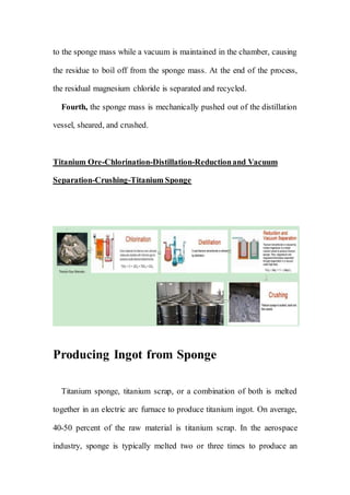 Titanium Producing Process | DOCX