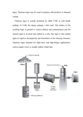 Titanium Producing Process | DOCX