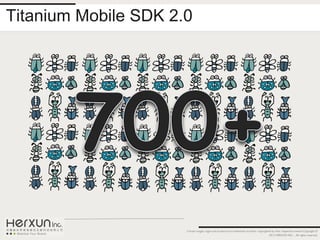 Titanium SDK 2.0 Features update | PPT