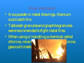 Titaniums, elements of the titans | PPT