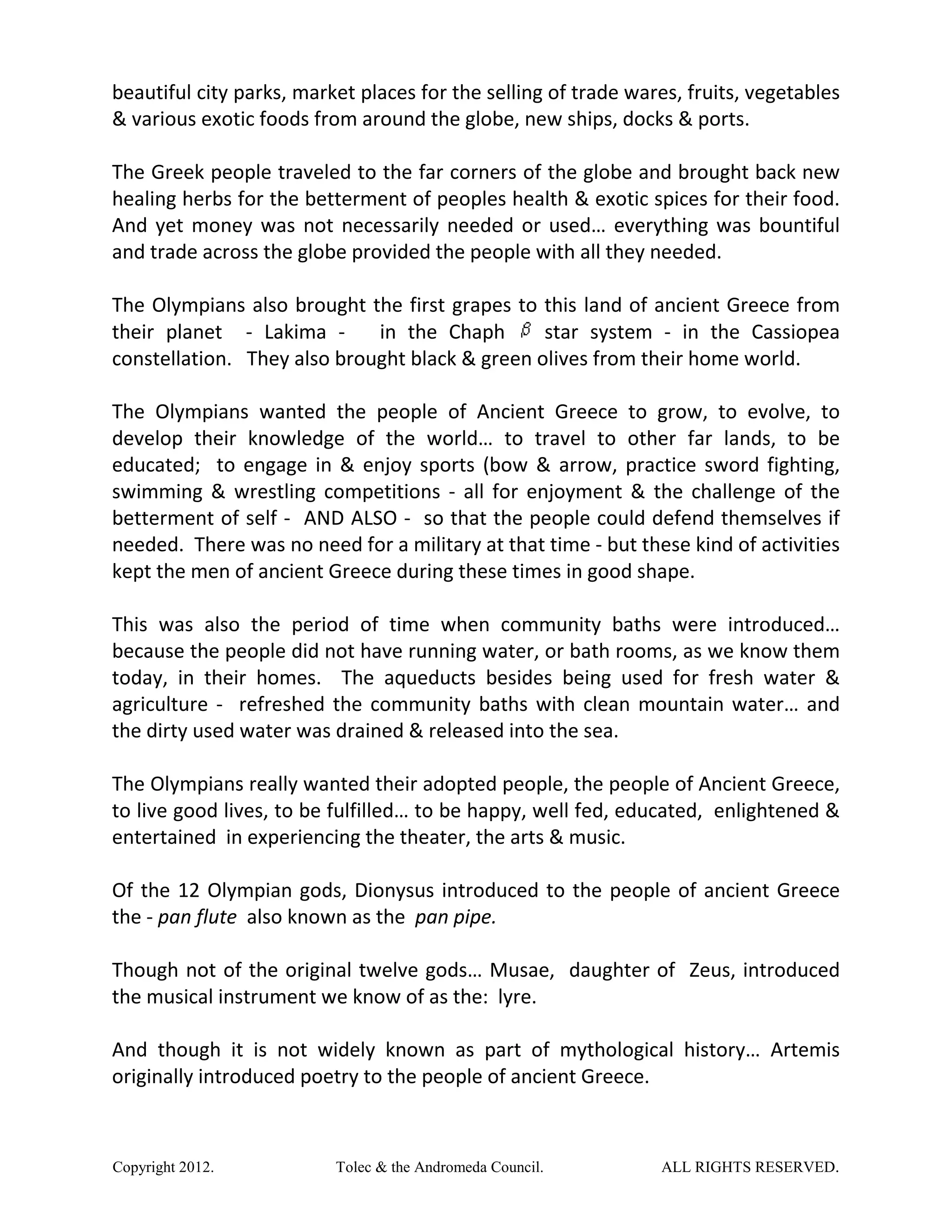 The Greek Gods. The Titans & Olympians. Their Star Origin Story & the ...