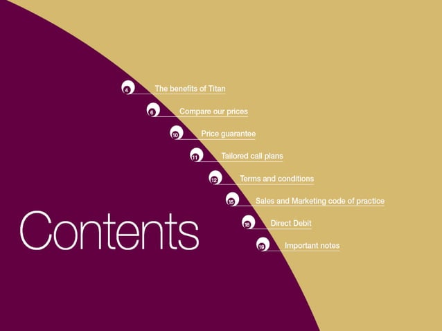 Titan telecomproducttrainingandinformationpackverbalsalesnew | PPT