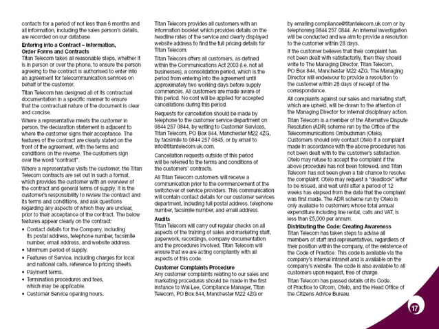 Titan telecomproducttrainingandinformationpackverbalsalesnew | PPT