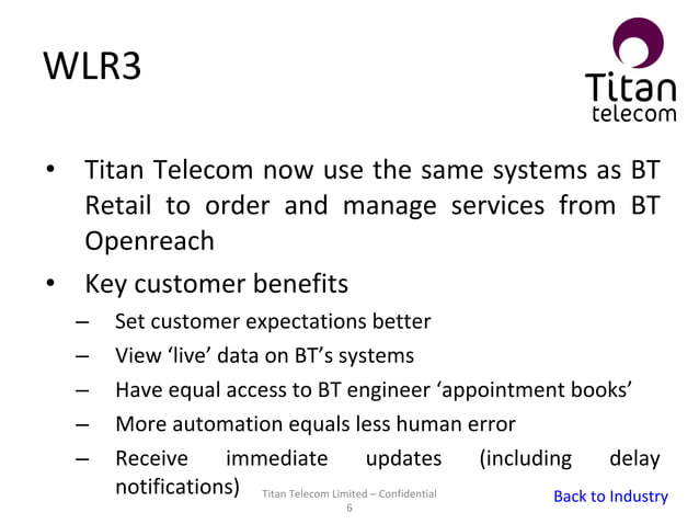 Titan telecomproducttrainingandinformationpackverbalsalesnew | PPT