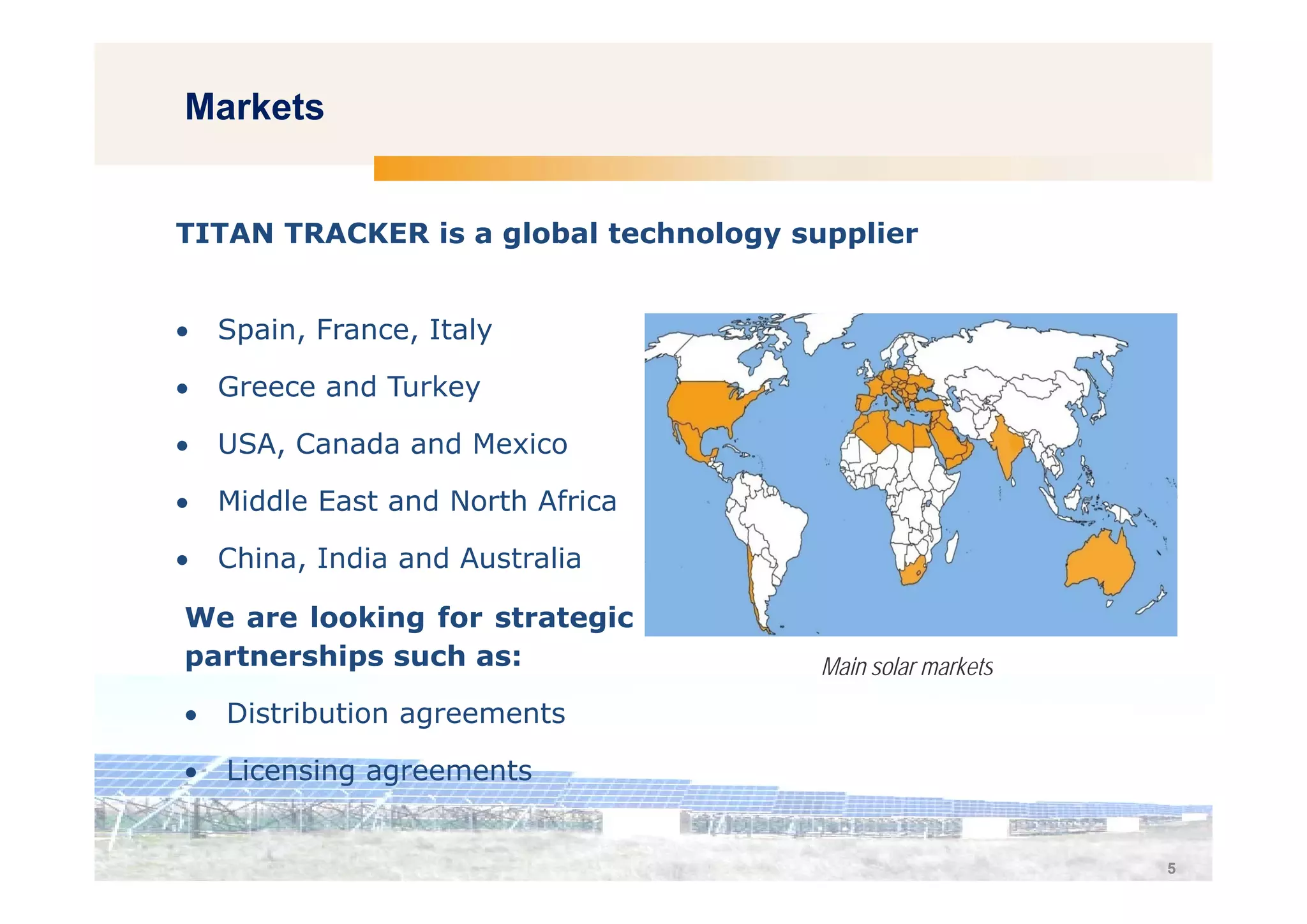Titan tracker company profile | PDF
