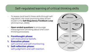 Critical Thinking Assessment Model.pptx | Educational Assessment ...