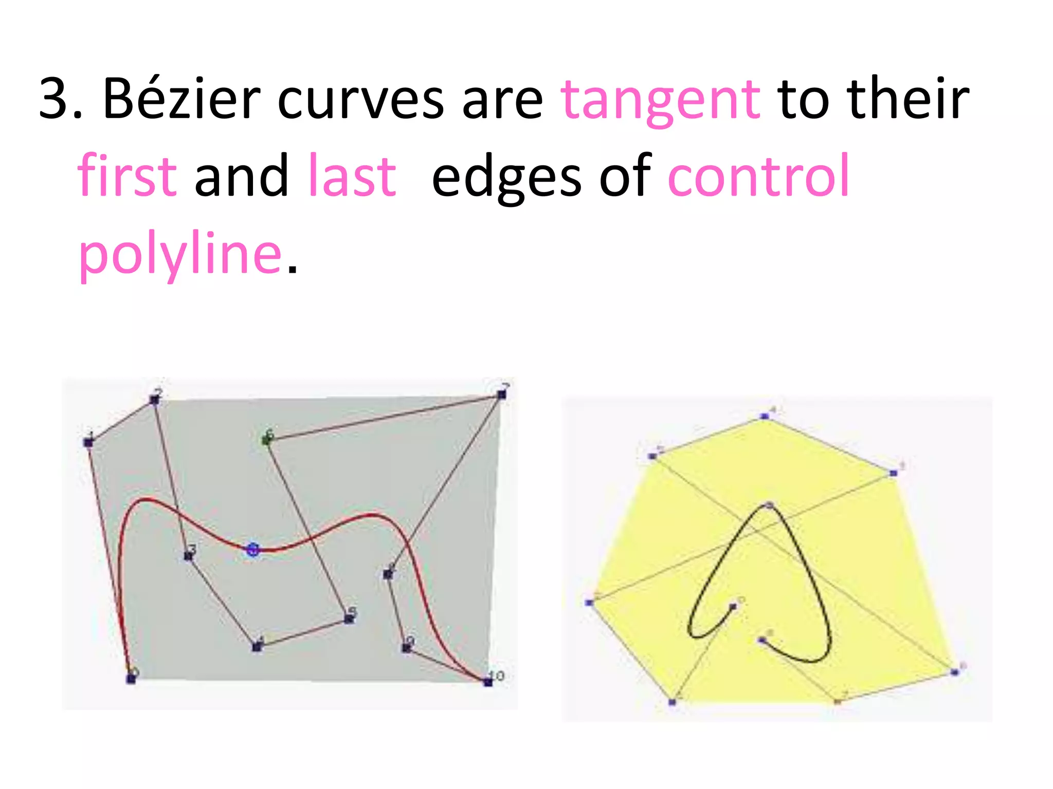 Bezier Curve | PPTX | Graphics Software | Computer Software and Applications