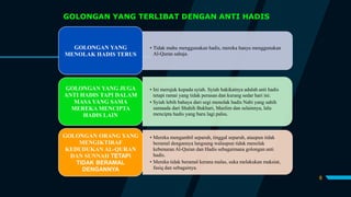 Titas isu semasa: Golongan anti-hadith dan cabarannya | PPTX