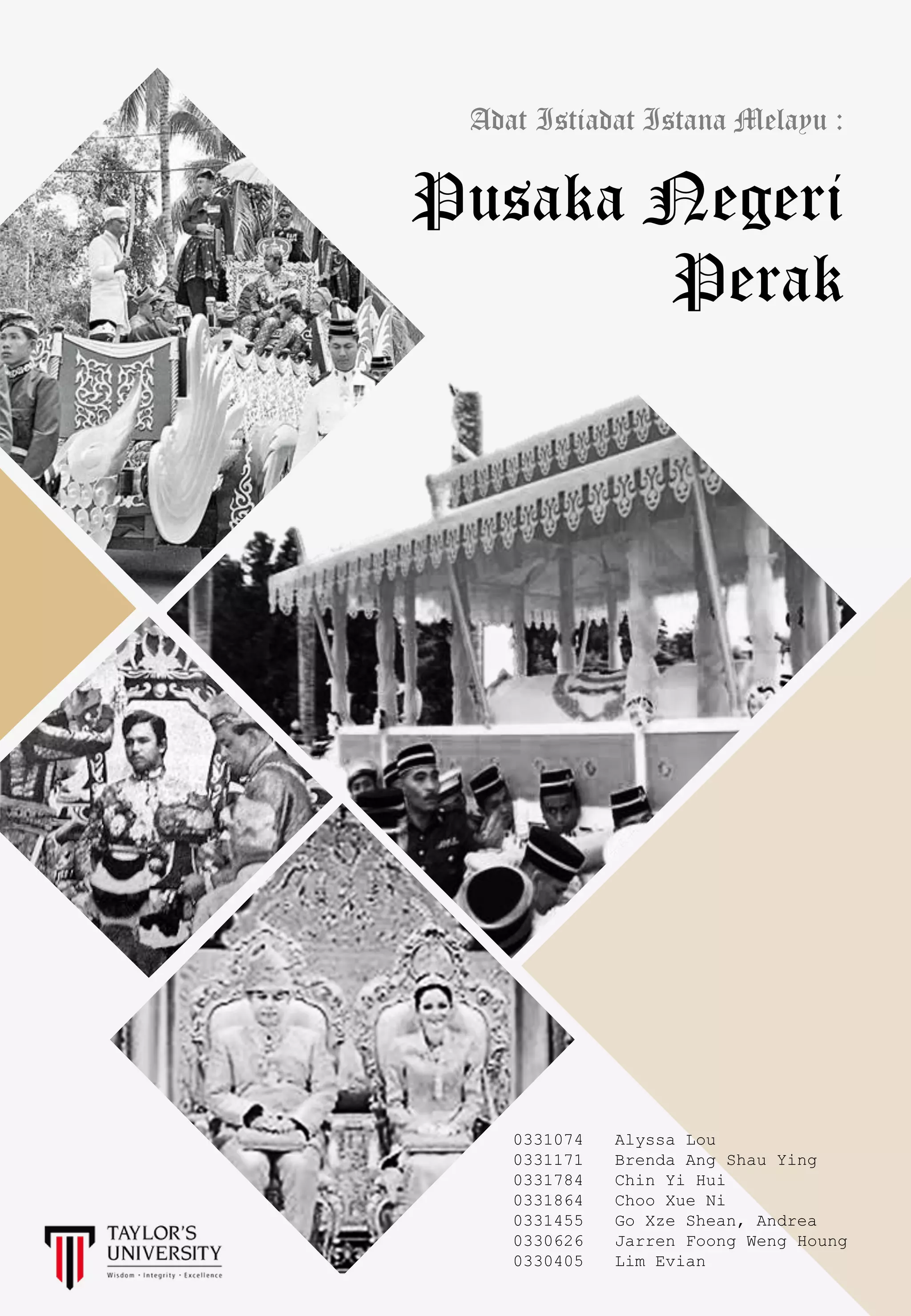 Pusaka Negeri Perak ( TITAS Adat-adat istiadat Negeri Perak ) | PDF