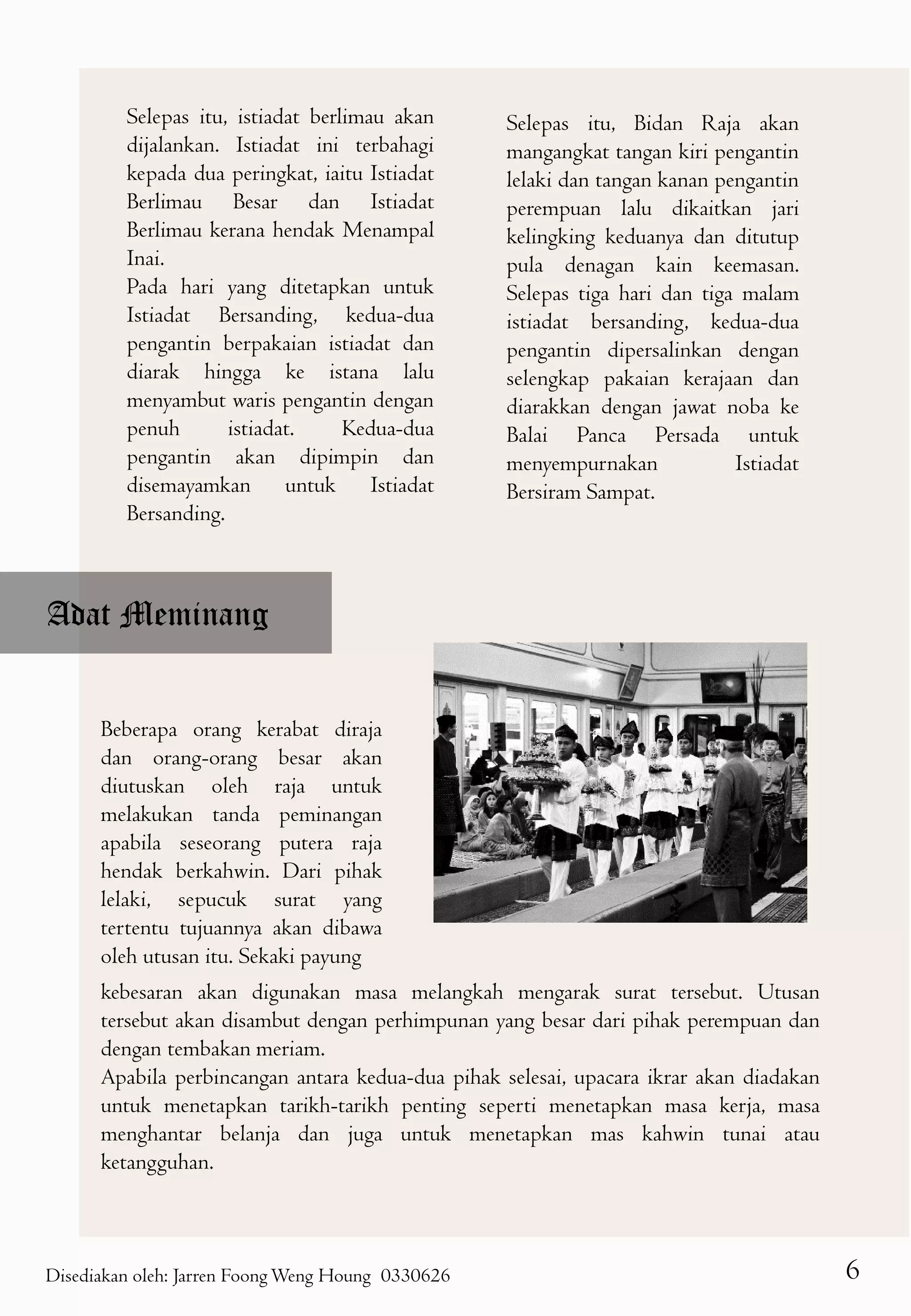Pusaka Negeri Perak ( TITAS Adat-adat istiadat Negeri Perak ) | PDF