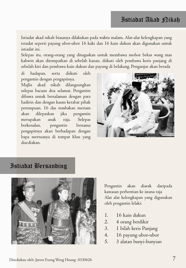 Pusaka Negeri Perak ( TITAS Adat-adat istiadat Negeri Perak ) | PDF
