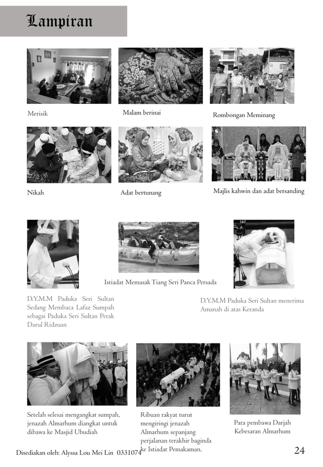 Pusaka Negeri Perak ( TITAS Adat-adat istiadat Negeri Perak ) | PDF