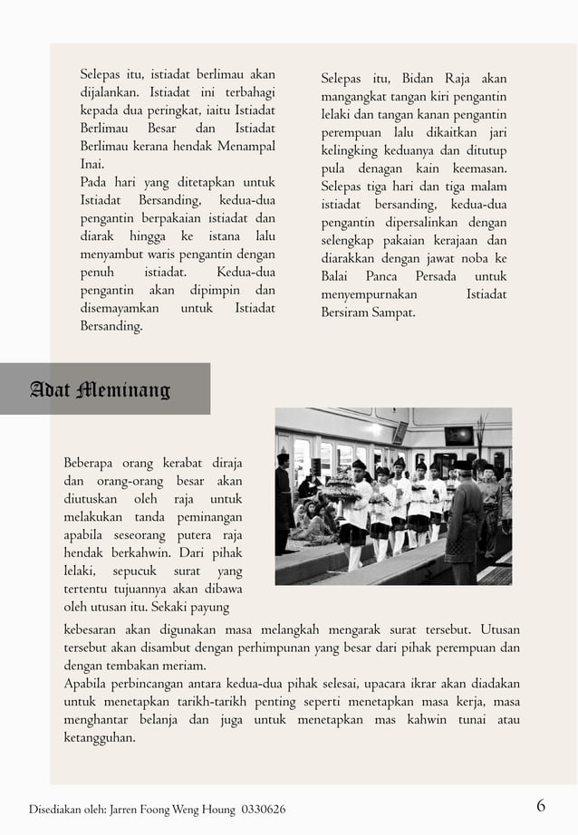 Pusaka Negeri Perak ( TITAS Adat-adat istiadat Negeri Perak ) | PDF