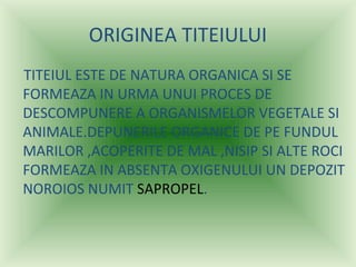 Titeiul | PPT