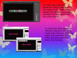 Titles | PPT