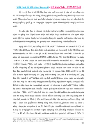 Đề Tài Thực Tập Pháp Luật Về Quyền Nuôi Con Nuôi Tại Việt Nam.docx