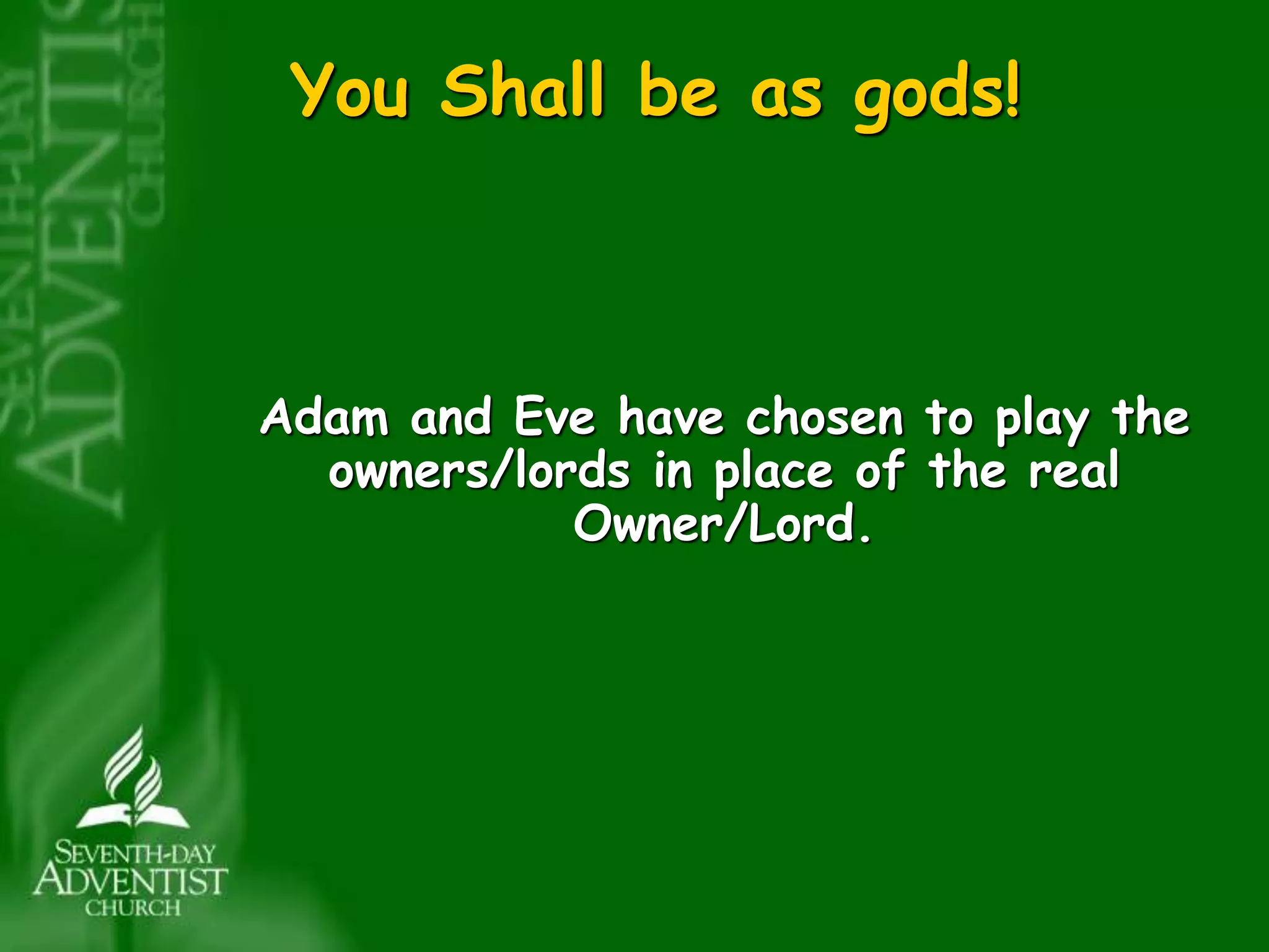 Tithe: A Sign of God's Lordship | PPTX