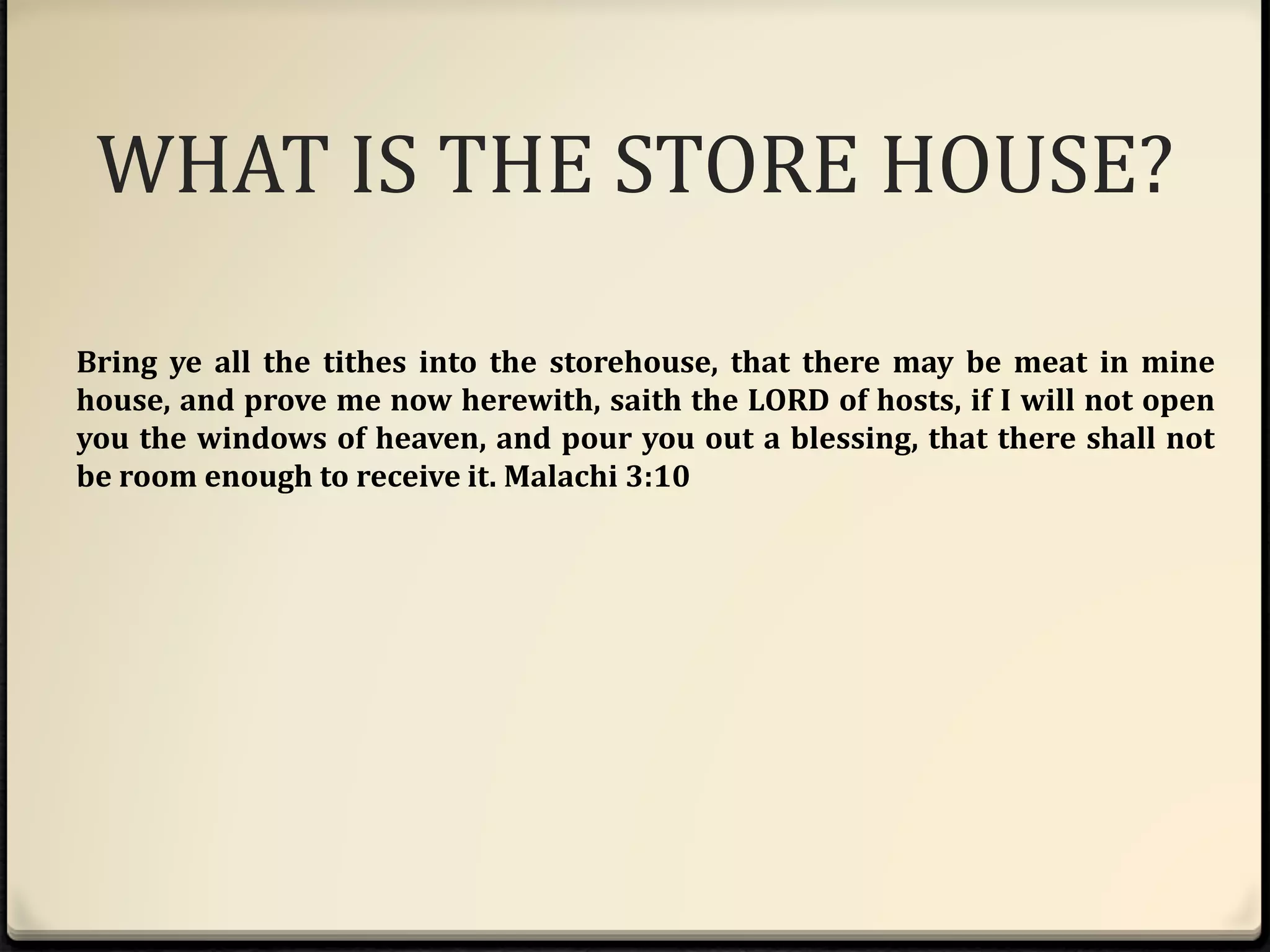 Tithes and offerings | PPTX