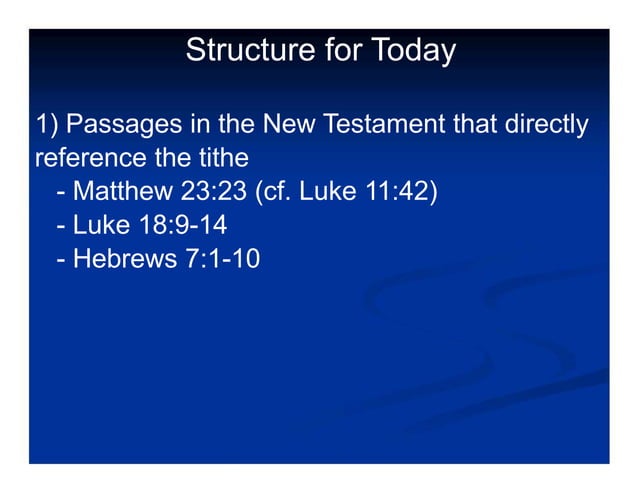 Tithing in nt_power_points | PPTX