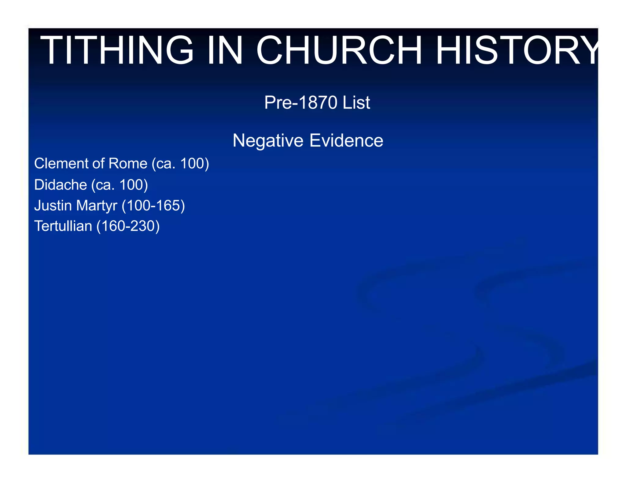 Tithing introduction powerpoints | PPTX