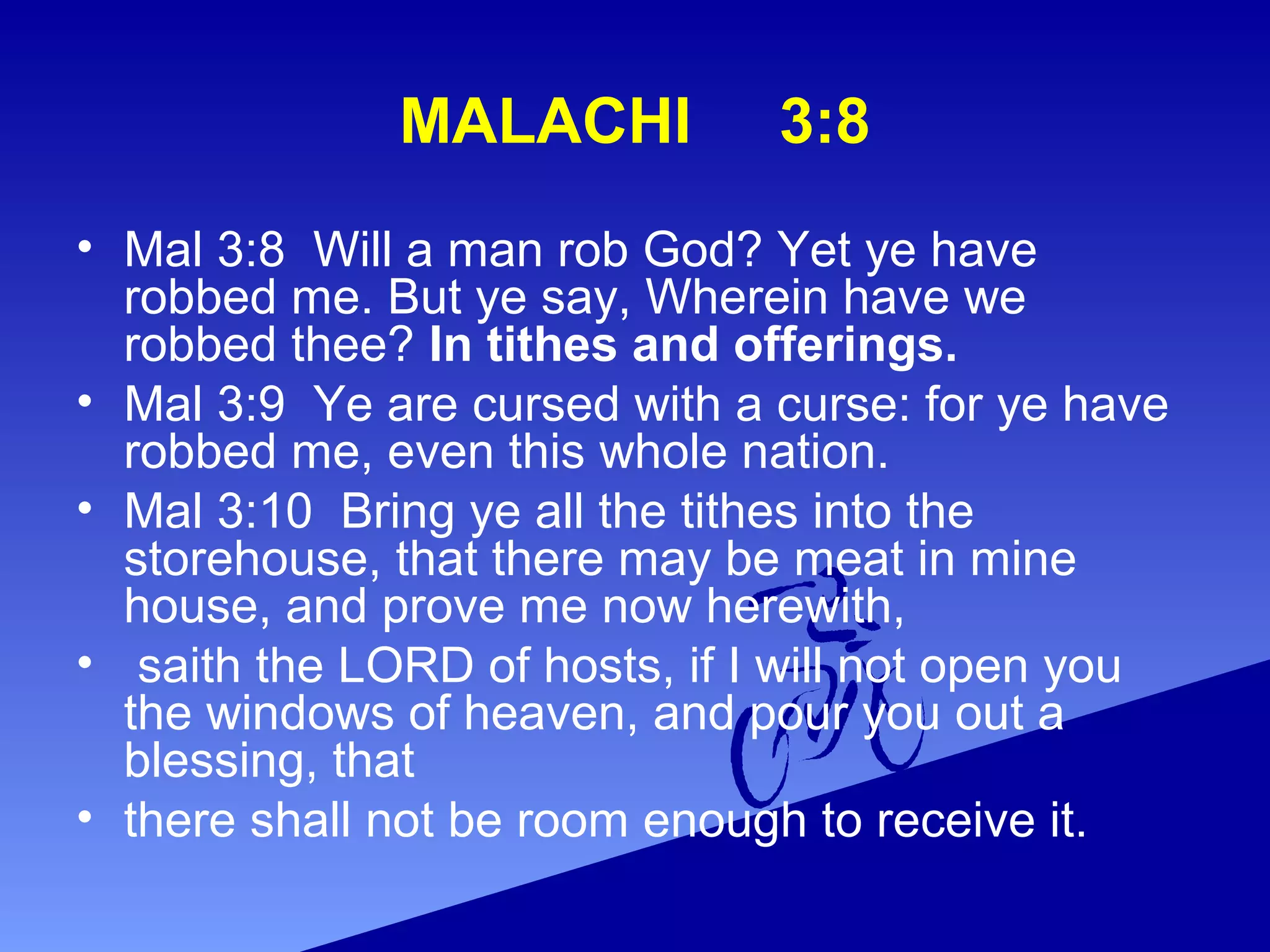 Tithing system | PPT