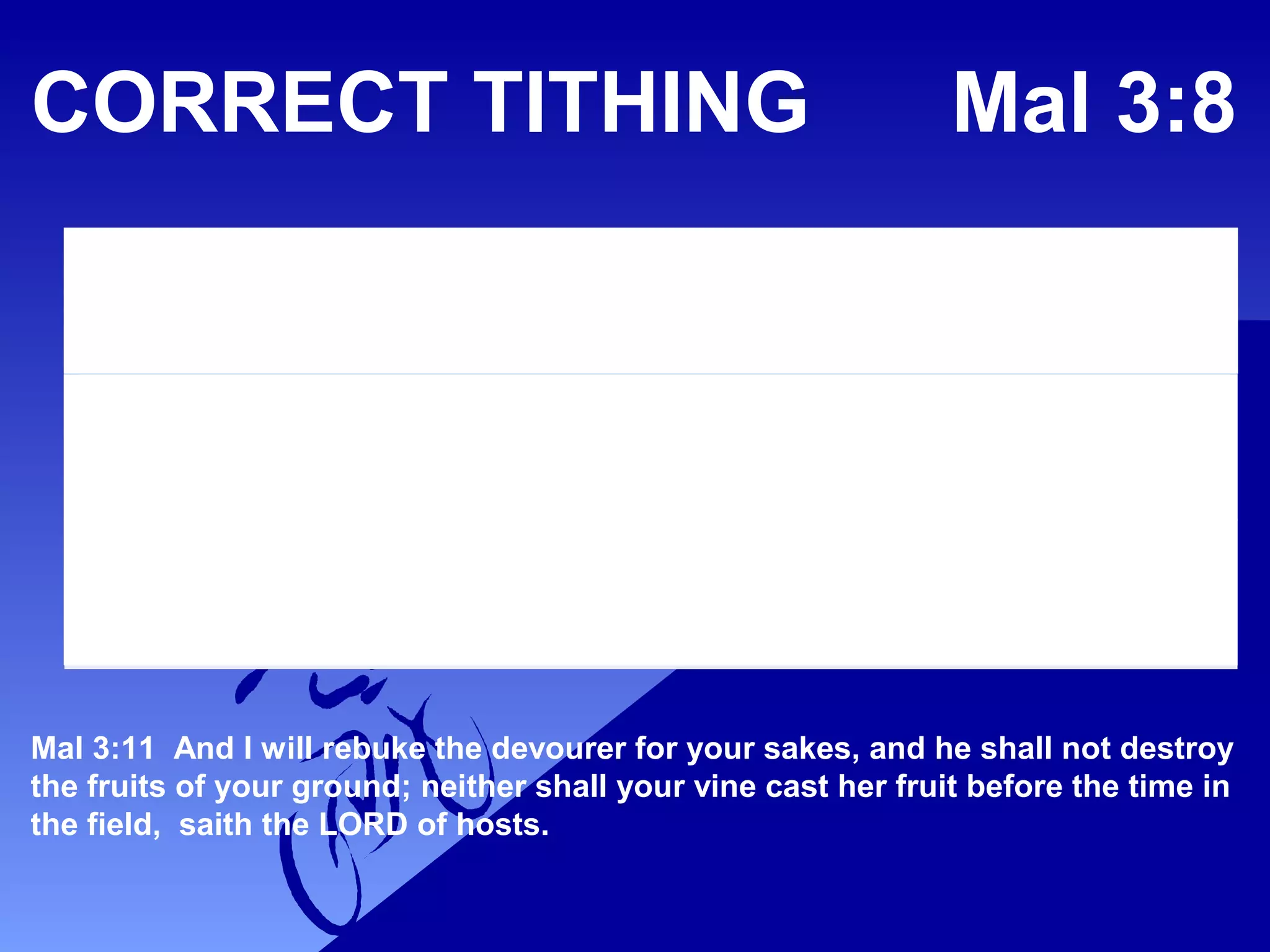 Tithing system | PPT