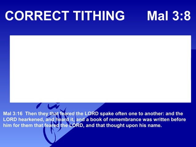 Tithing system | PPT