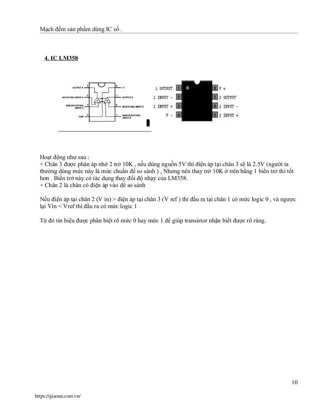 Đề tài Thiết kế mạch đếm 60 sản phẩm dùng IC 74ls192 | PDF