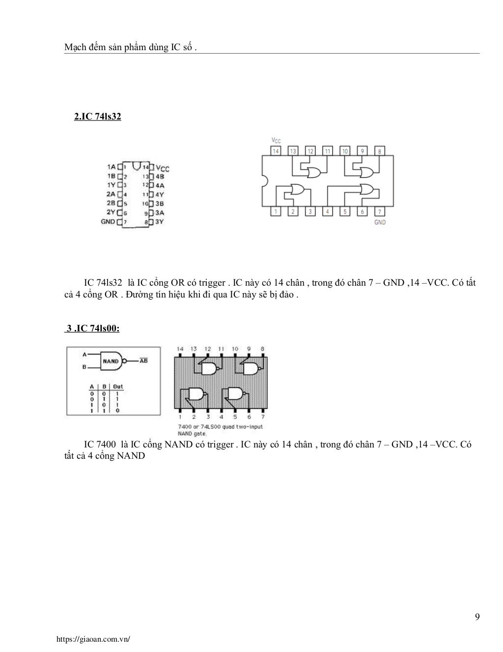 Đề tài Thiết kế mạch đếm 60 sản phẩm dùng IC 74ls192 | PDF