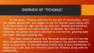 Tithonus | PPTX