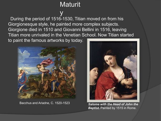 Titian biography | PPT